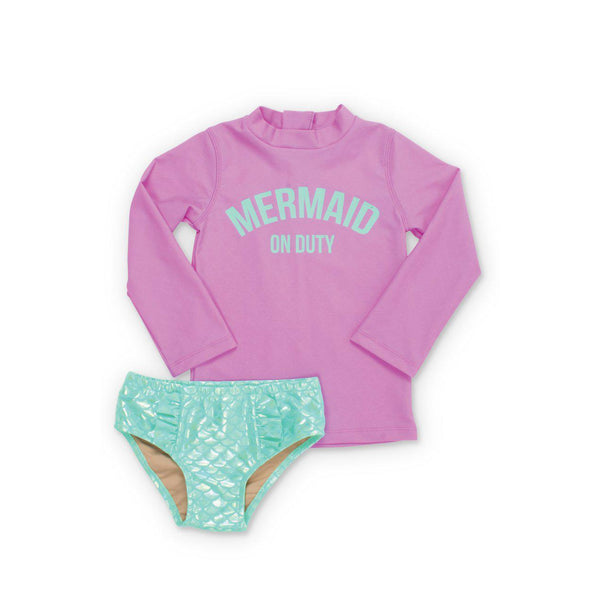 Lilac Mermaid on Duty Swimset | Eden Lifestyle