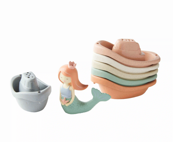Mermaid Stacking Boat Set | Eden Lifestyle