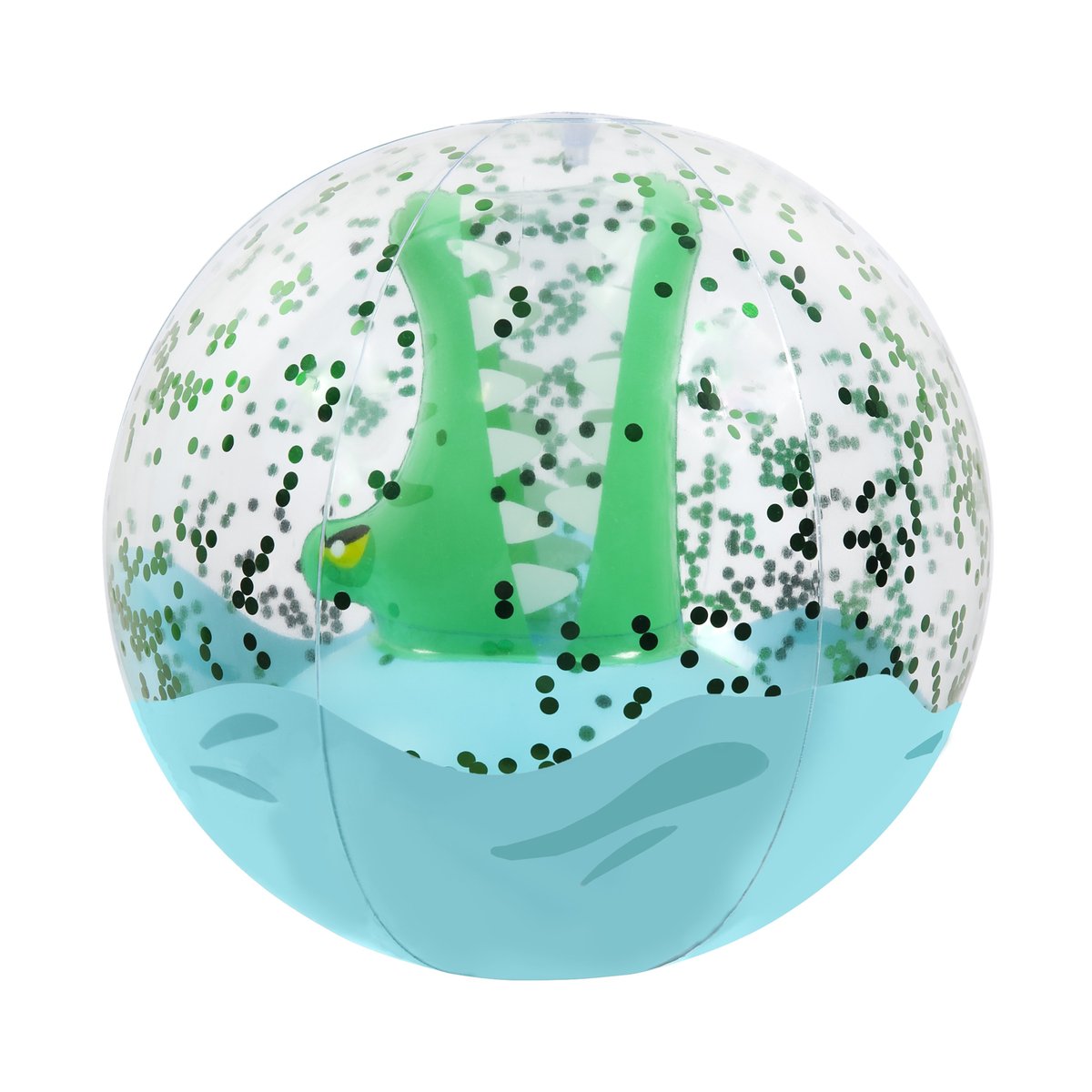 INFLATABLE BEACH BALL | 3D CROC – Eden Lifestyle